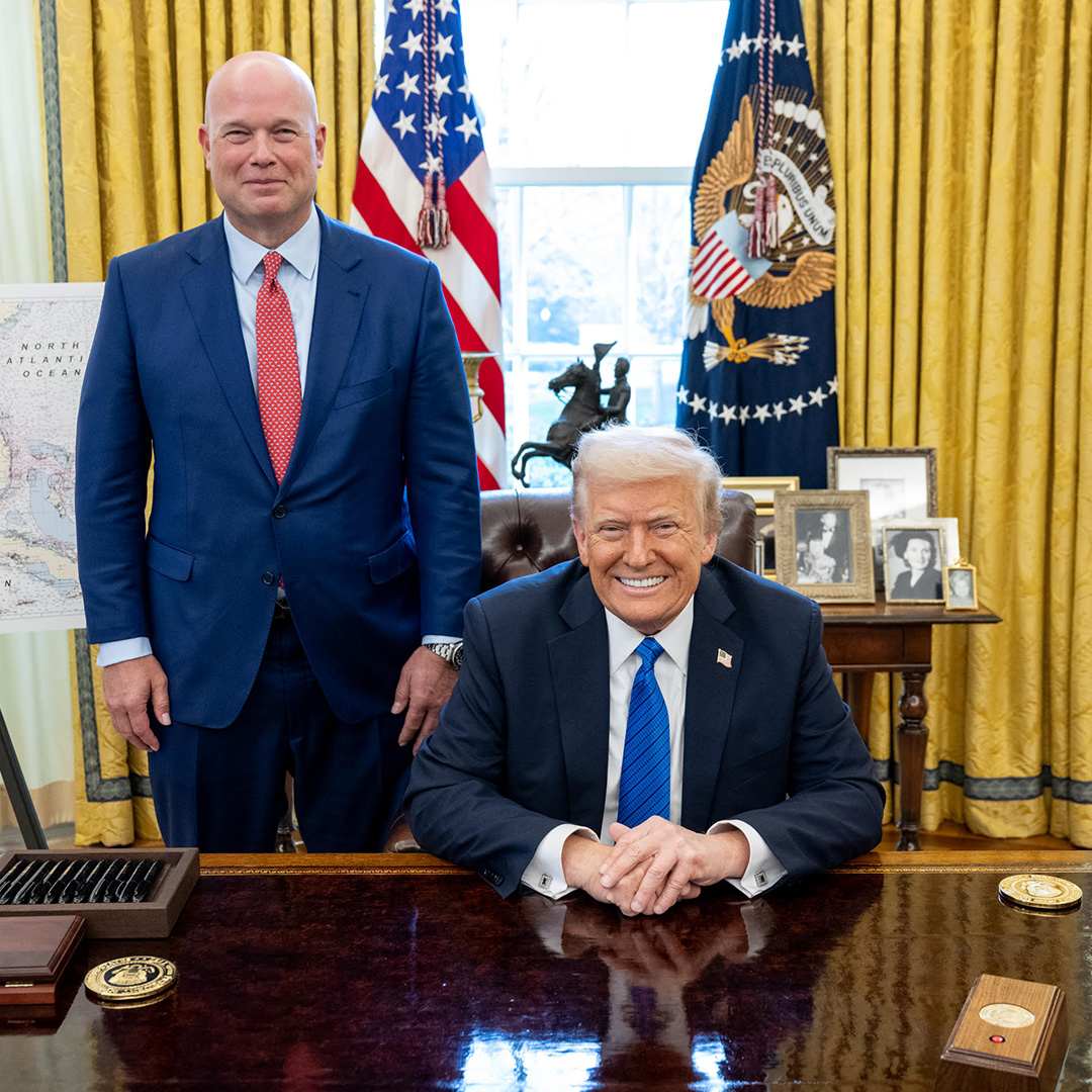 Fostul procuror general interimar Whitaker, confirmat ca emisar al SUA ...