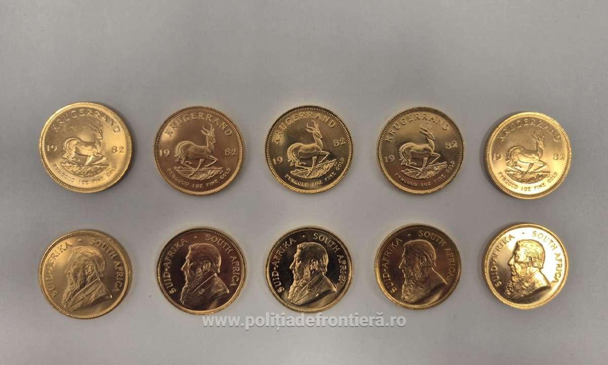 Monede fără documente legale, descoperite în bagajele unei pasagere pe ...