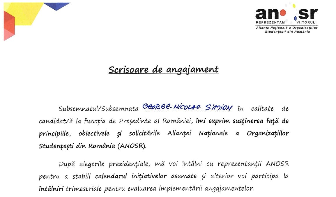 Angajamentul meu față de studenți: respect, implicare și transparență