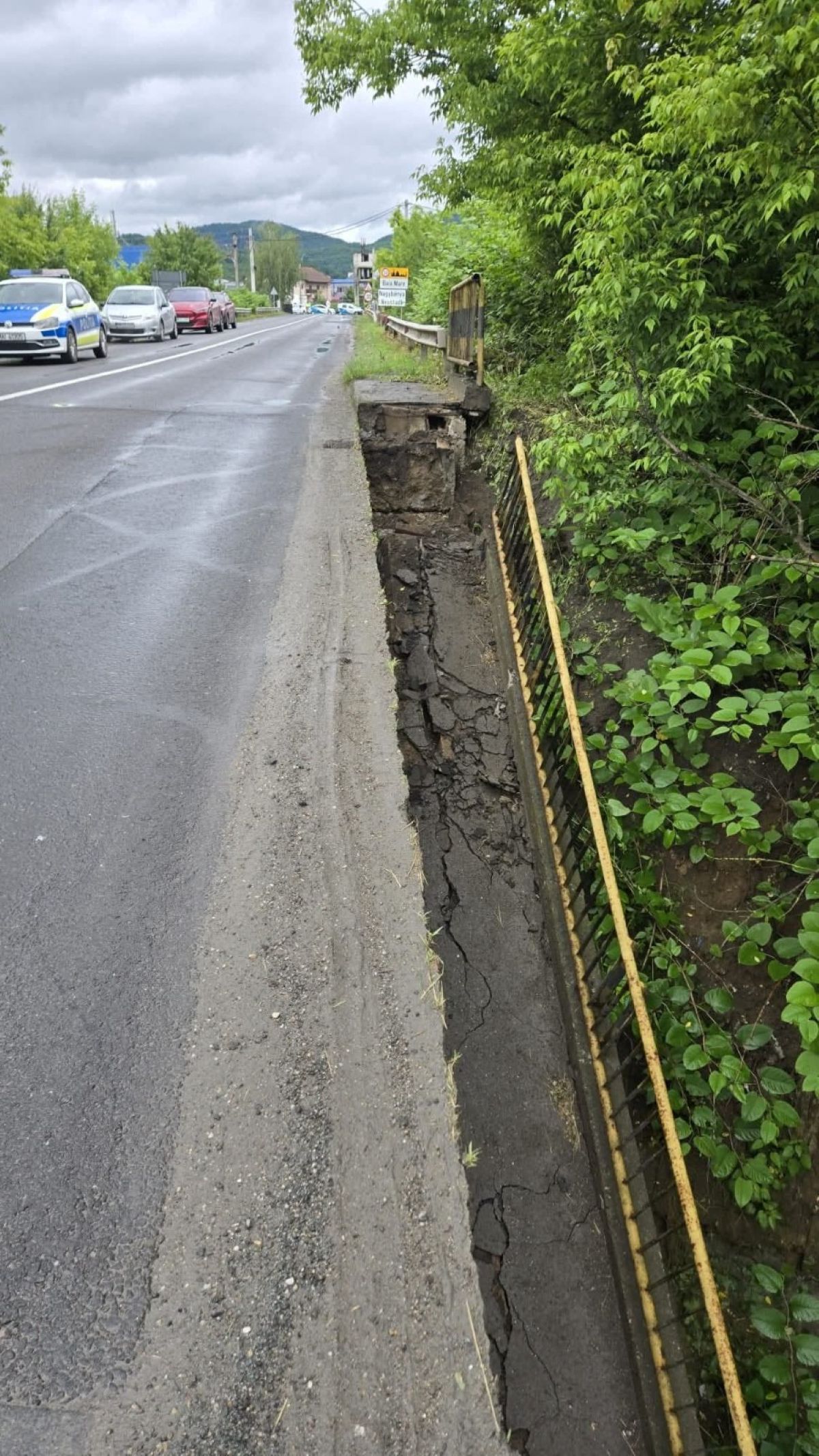 CNAIR va evalua structura podului rupt în Baia Mare și va propune soluții