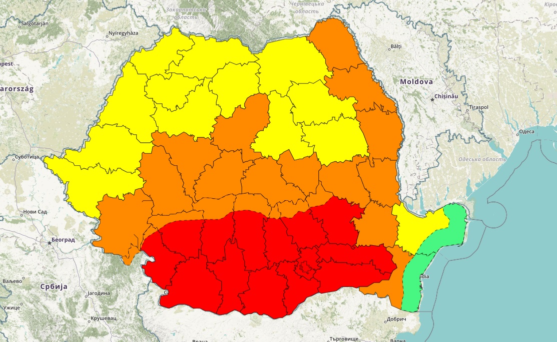 Cod Roșu de caniculă: Temperaturi de peste 40 de grade în București și ...