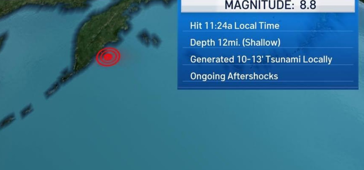 Rusia anulează avertizarea de tsunami pentru Kamchatka după cel mai ...