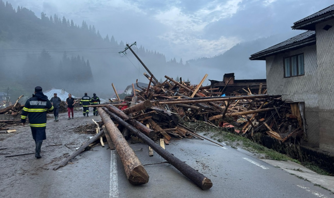 Comunicat IGSU: 25 de localități din 9 județe afectate de ploi, viituri ...