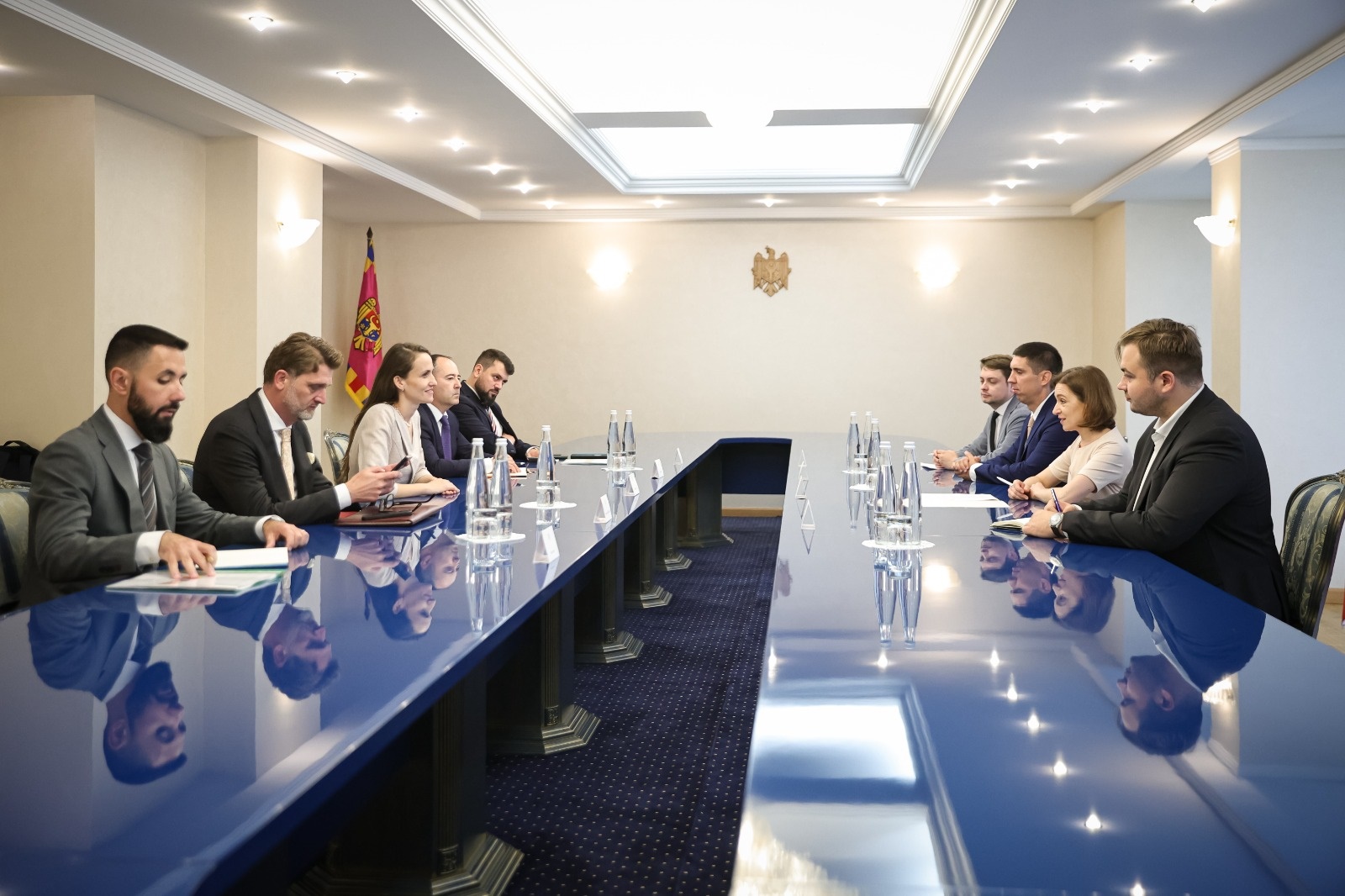 Oana Țoiu, prima vizită oficială la Chișinău: s-a întâlnit cu Maia ...