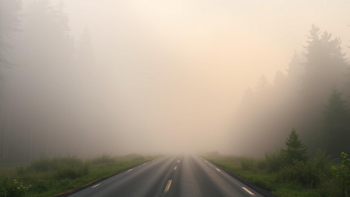 Atenționare cod galben de ceață în județe din sudul și sud-estul României