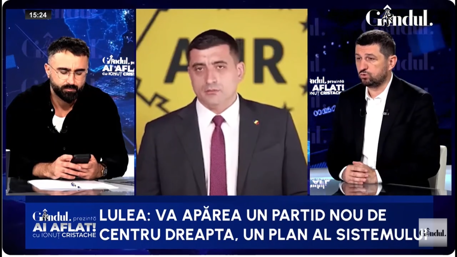 Marius Lulea: AUR are acum 25%, nu peste 40% cum dau sondajele