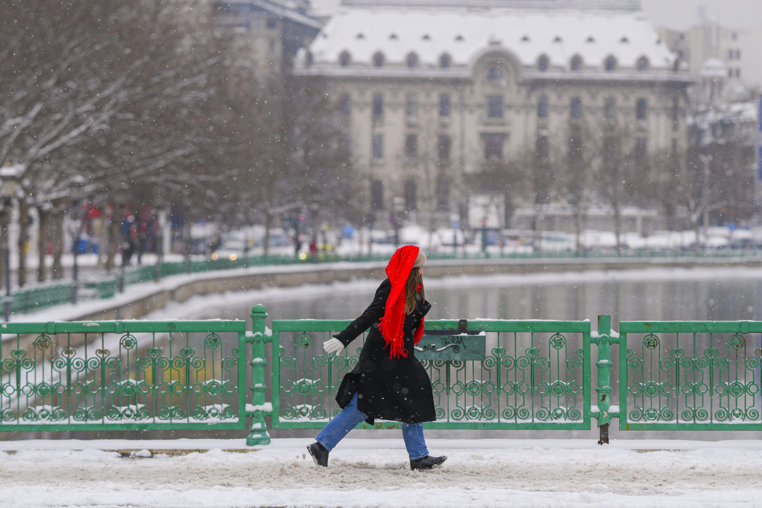 Vremea în București: Cod galben de ger și temperaturi de până la -13 grade