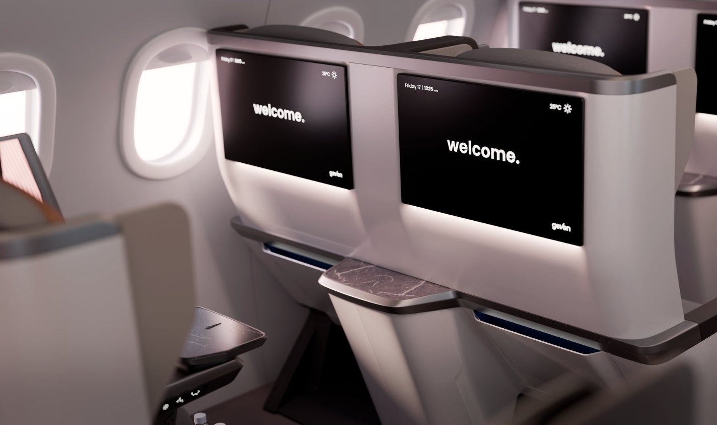 Cum vor arăta avioanele viitorului: ecrane panoramice, cabine de lucru ...