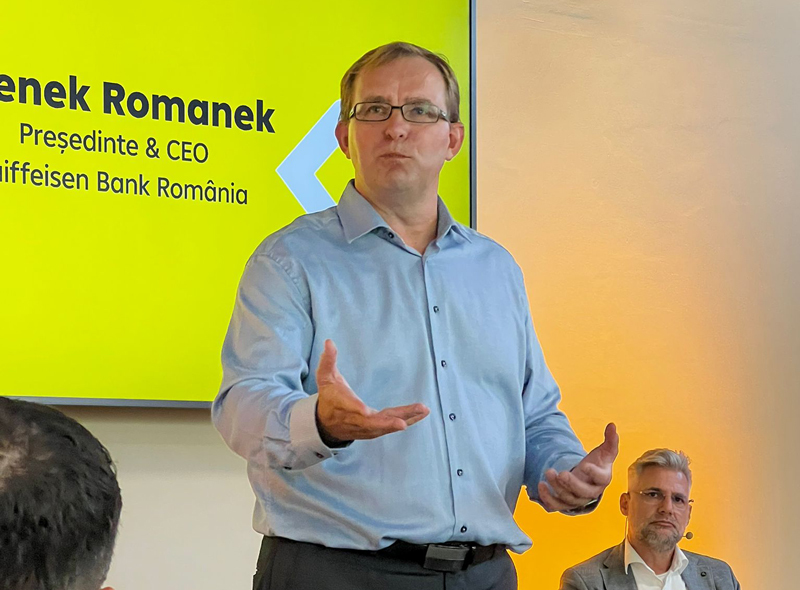 Zdenek Romanek, CEO, Raiffeisen Bank România: Studiul lansat astăzi este un instrument prin care ...