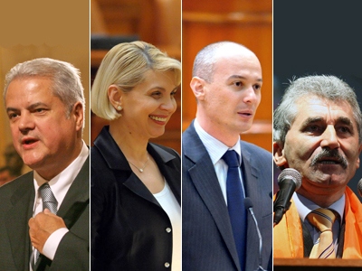 Adrian Năstase, Daniela Popa, Bogdan Olteanu şi Ioan Oltean ...