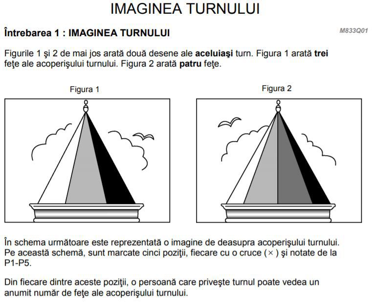 Cum arată un model de test PISA. Ce tip de subiecte au avut de rezolvat ...