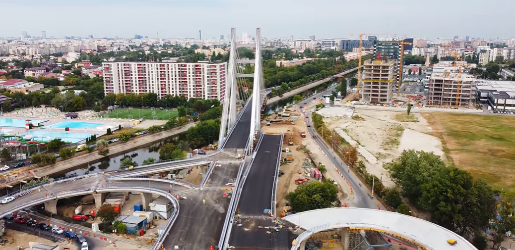 Se deschide circulaţia pe Pasajul Ciurel. O altă lucrare de ...