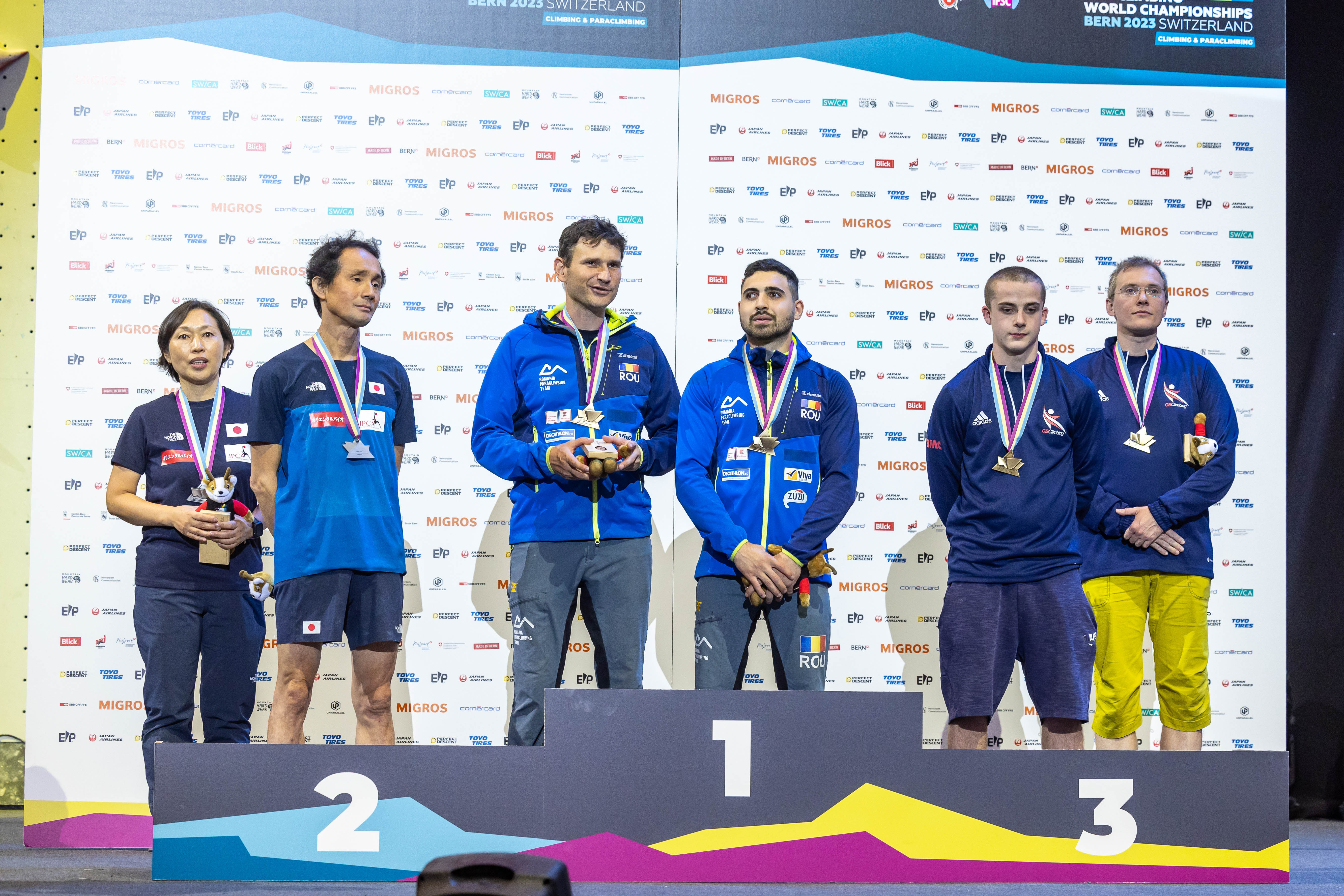 Sportiv român cu deficienţe de vedere, campion mondial la escaladă