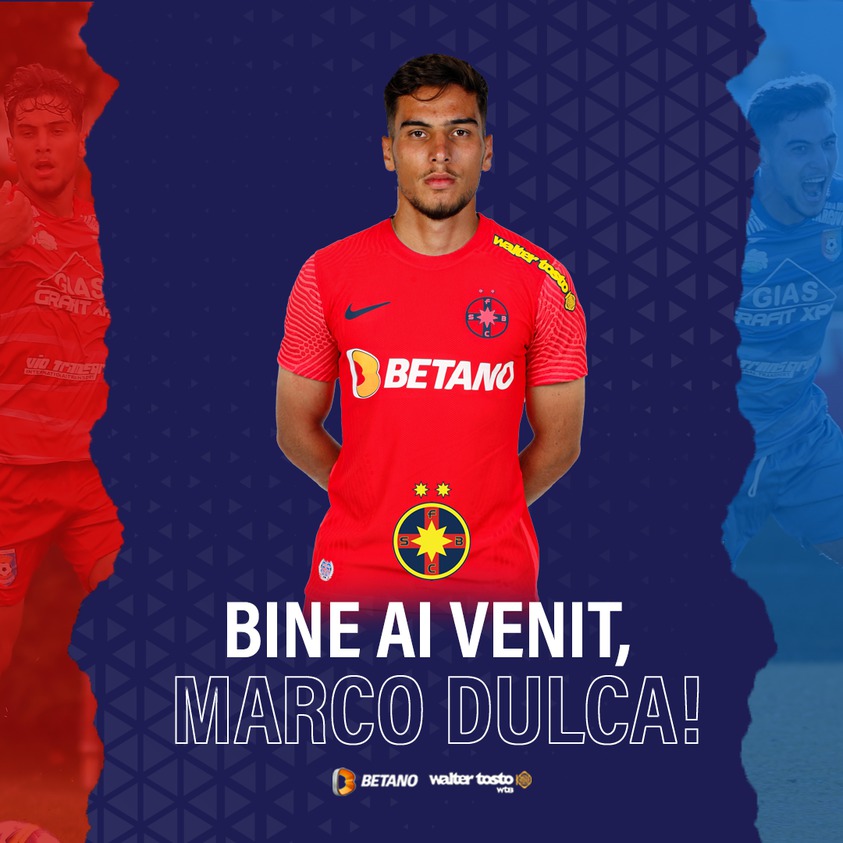 FCSB anunţă oficial transferul lui Mario Dulca, fiul unui fost căpitan ...