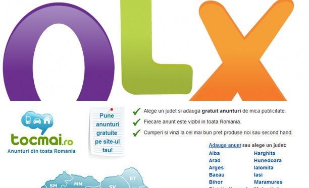 Site-ul tocmai.ro se desfiinţează din aprilie, anunţurile se mută pe olx.ro
