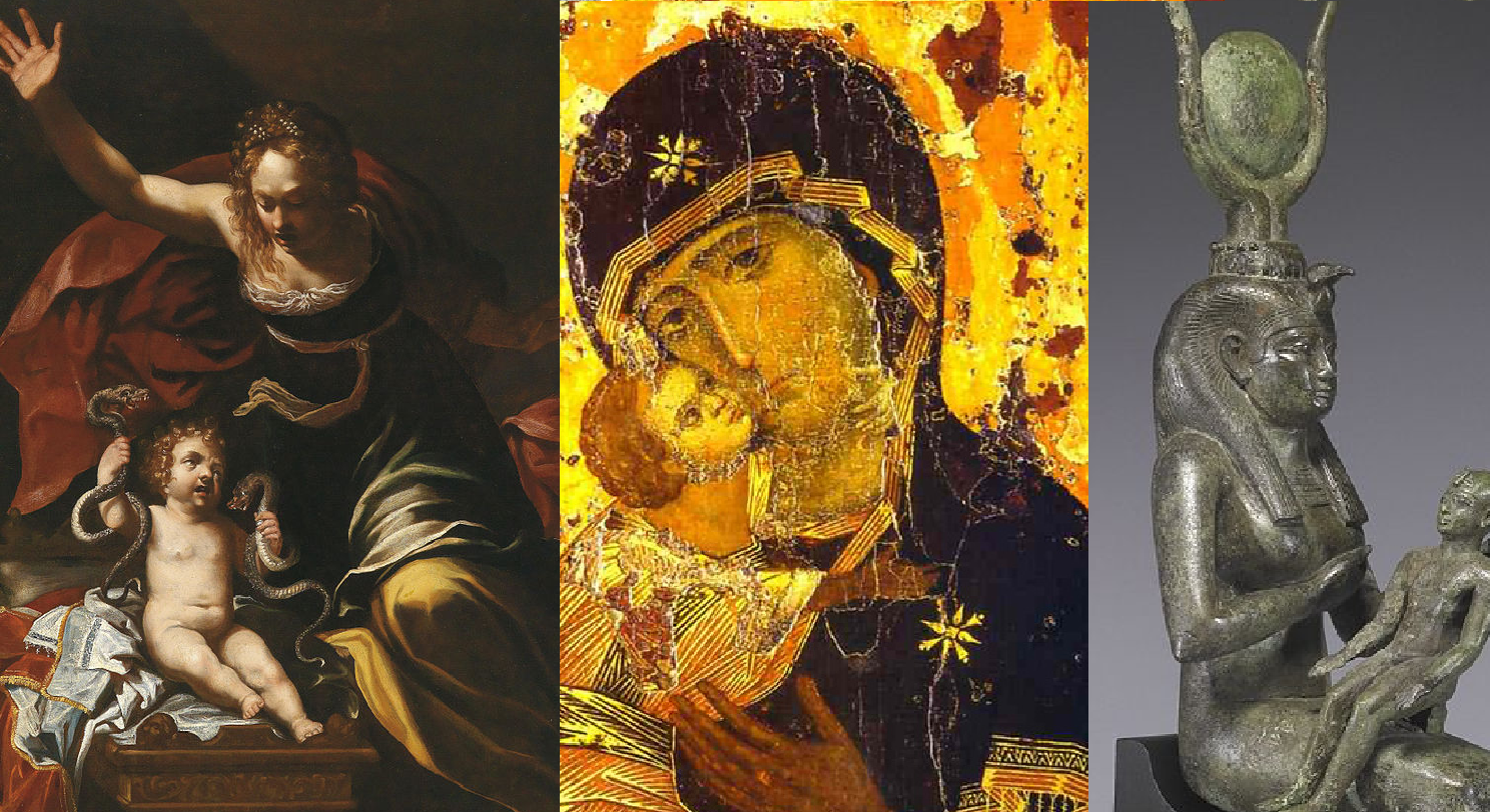 De la Isis, Chīmalmā şi Europa la Fecioara Maria. A fi mamă de semizeu ...