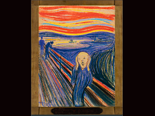 O versiune a tabloului "Ţipătul" de Edvard Munch, la licitaţie, pentru ...