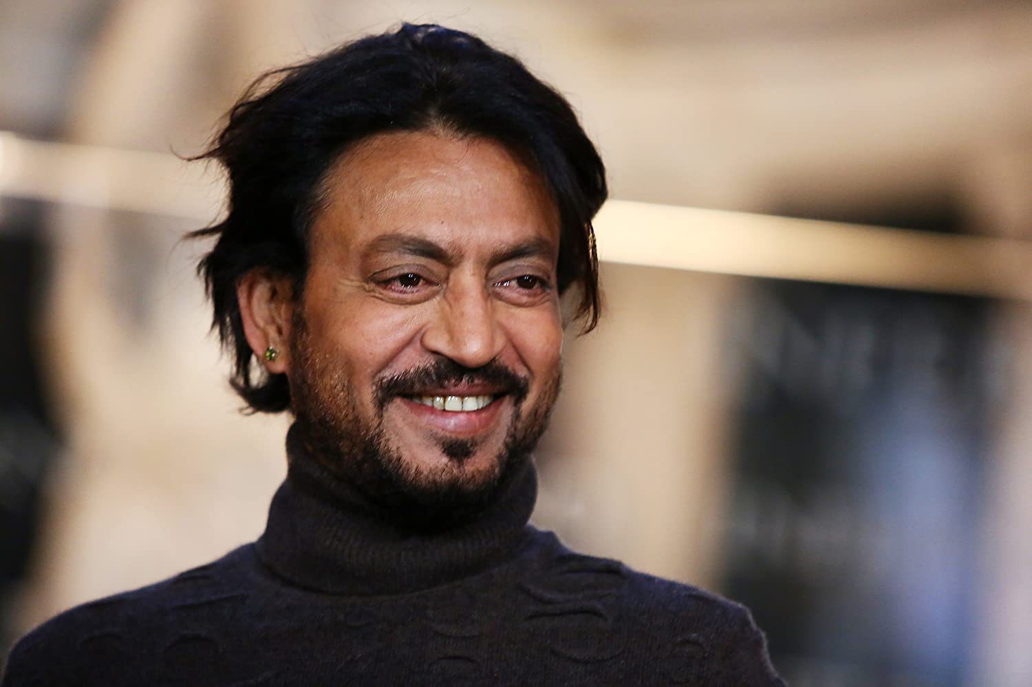 Actorul Irrfan Khan, cunoscut din filme precum Slumdog Millionaire şi ...