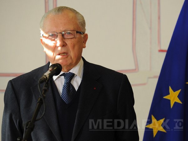 Jacques Delors, arhitectul monedei euro şi lider al Uniunii Europene, a ...