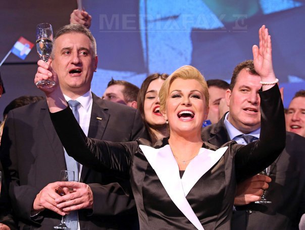 Victoria conservatoarei Kolinda Grabar Kitarovici la alegerile ...