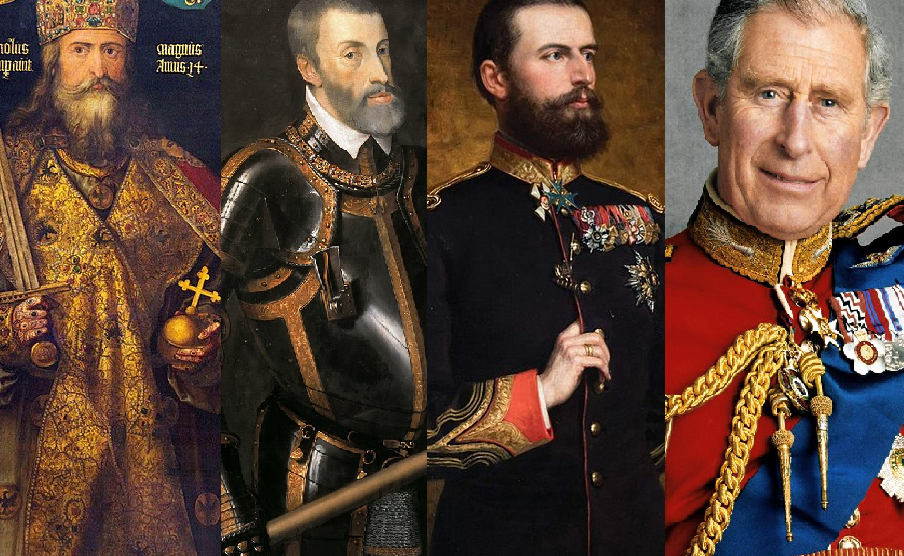 Regele Charles al III-lea al Marii Britanii, descendent al împăratului ...