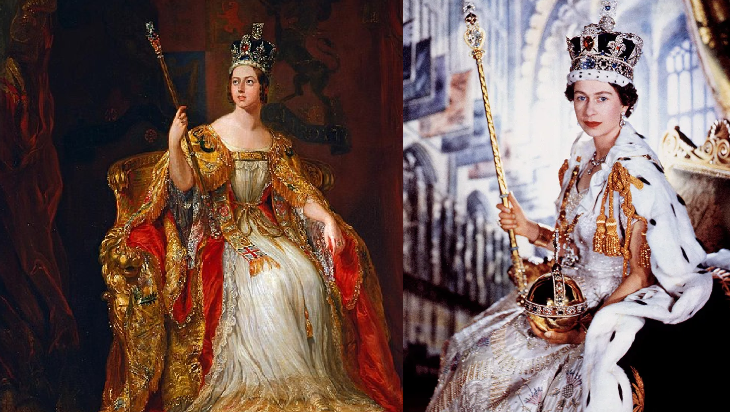Elisabeta a II-a şi Victoria: două regine britanice care au domnit în ...