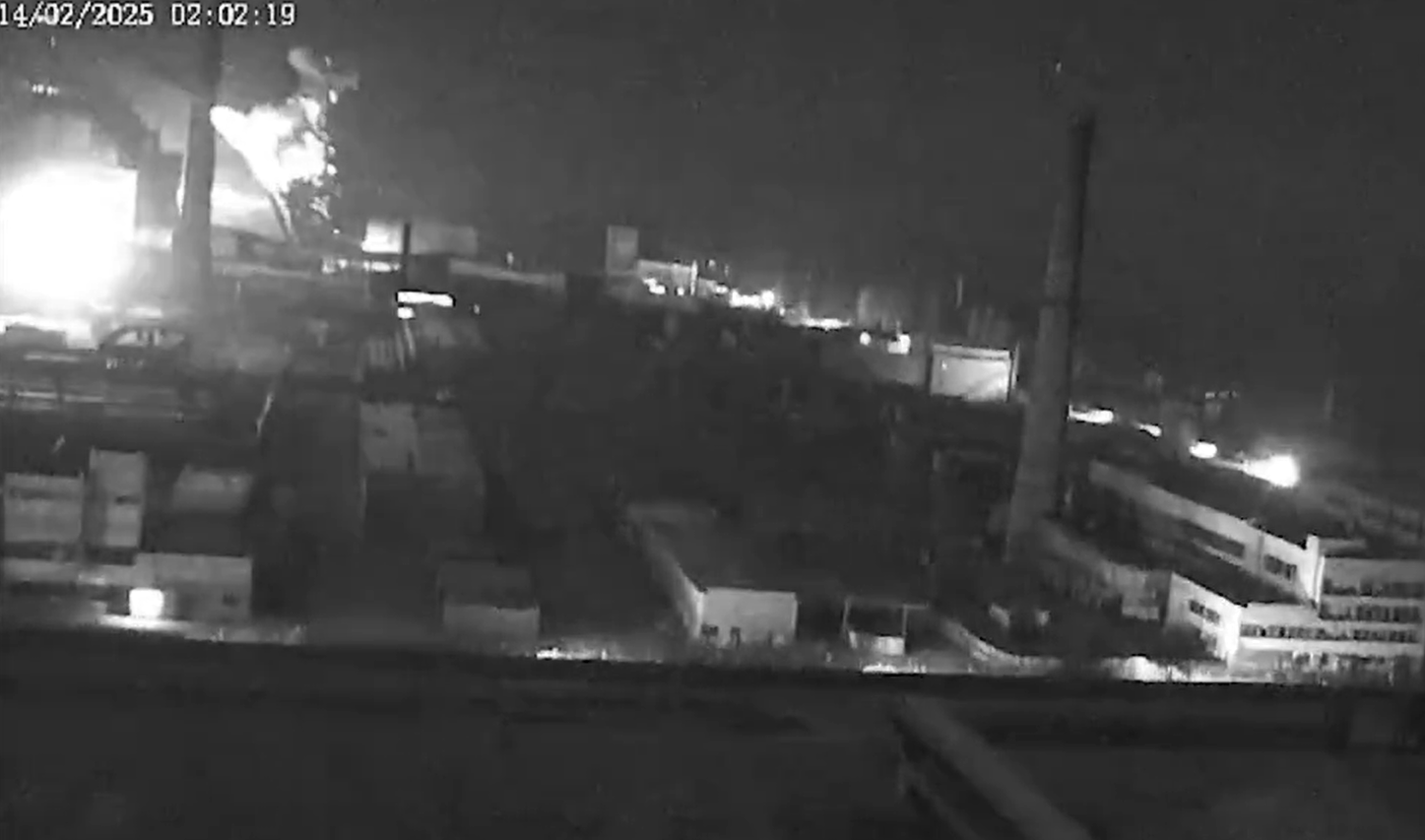 VIDEO Explozie şi incendiu la centrala nucleară de la Cernobîl ...