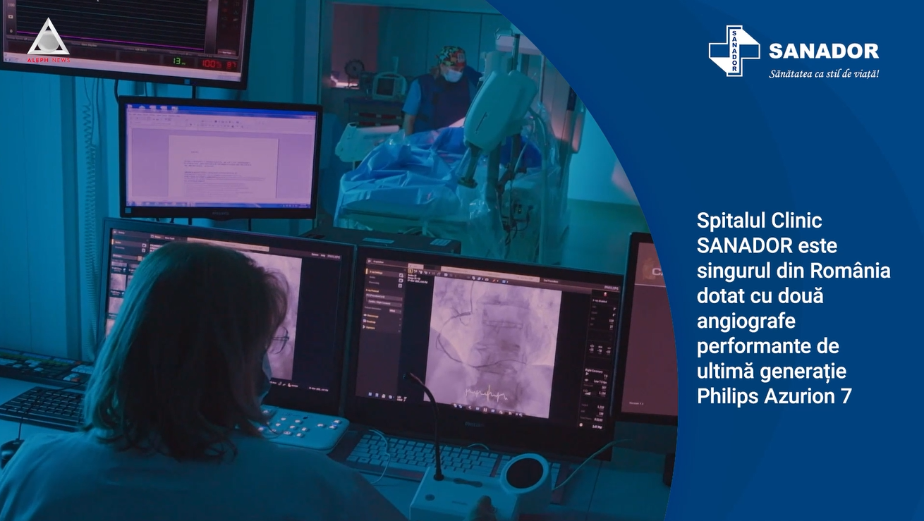 Tratamentul modern al anevrismului de aortă de la Spitalul Clinic SANADOR