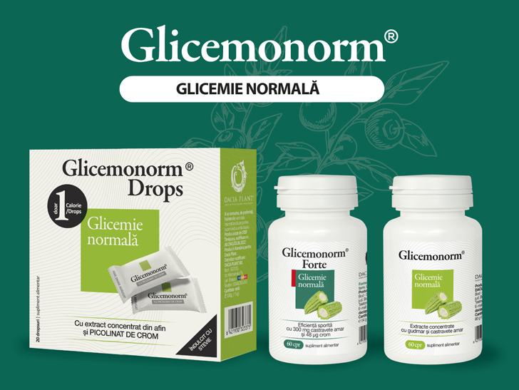 Glicemonorm – glicemie normala in mod natural - ADVERTORIAL
