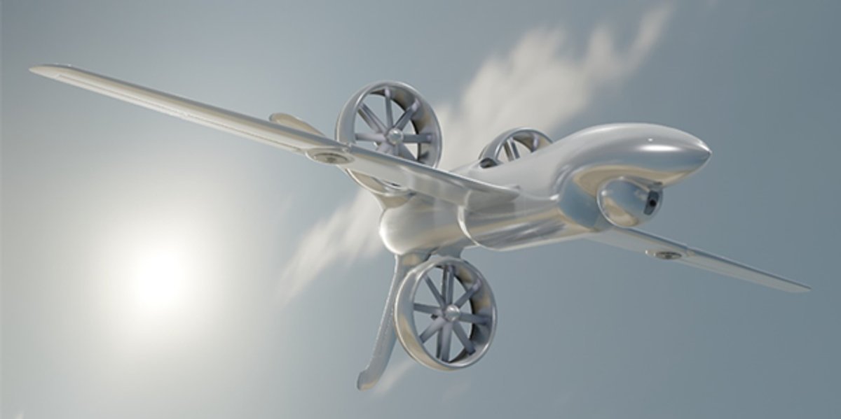 Un avion electric cu decolare şi aterizare verticală va fi creat pentru ...