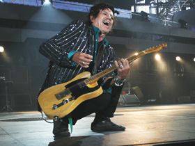 Keith Richards, liderul unui marş de protest