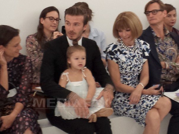Harper Beckham, mezina Victoriei şi a lui David Beckham, desemnată cel ...