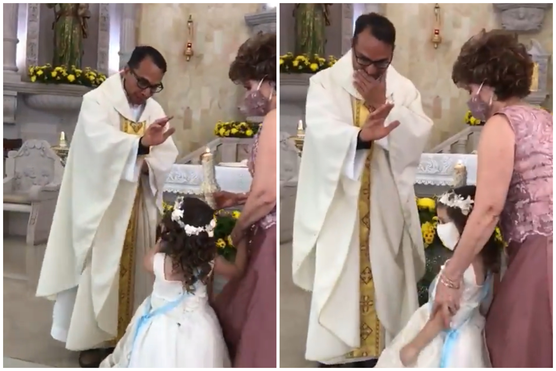 VIDEO Hohote de râs în biserică, după ce un copil a interpretat greşit ...