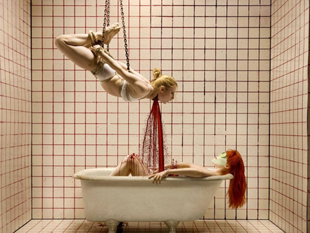 HORROR, în poze mai ceva ca în filme: Artistul care realizează IMAGINI ...