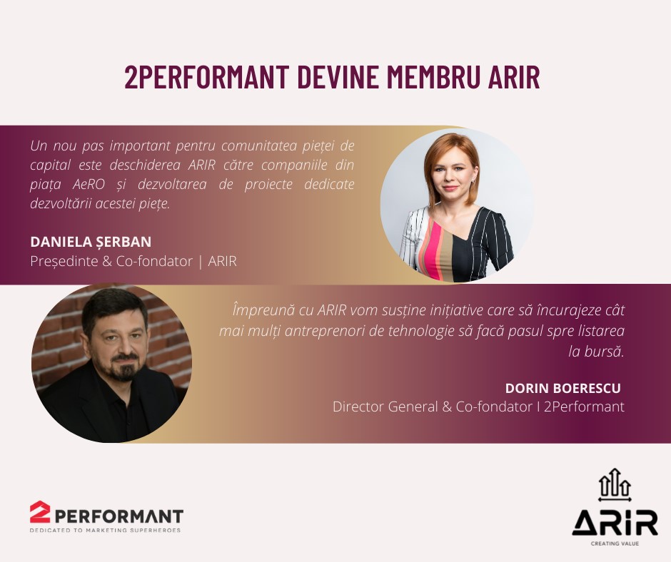 2Performant, companie de tehnologie, primul emitent de pe AeRO care ...