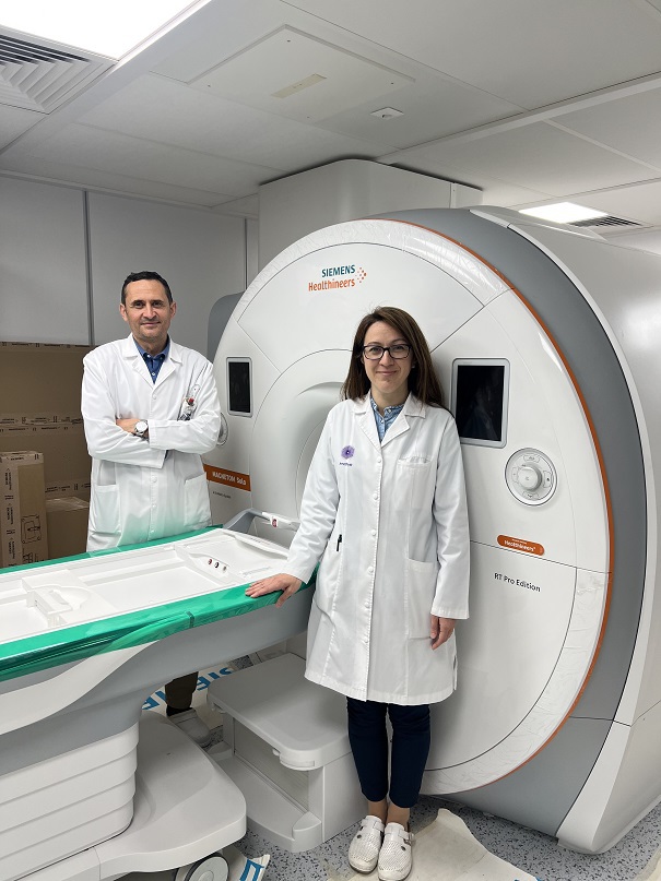 Primul RMN dedicat simulării pentru radioterapie din România şi din regiune