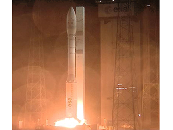 Racheta Vega a fost lansată din Guiana Franceză. Se încheie proiectul ...